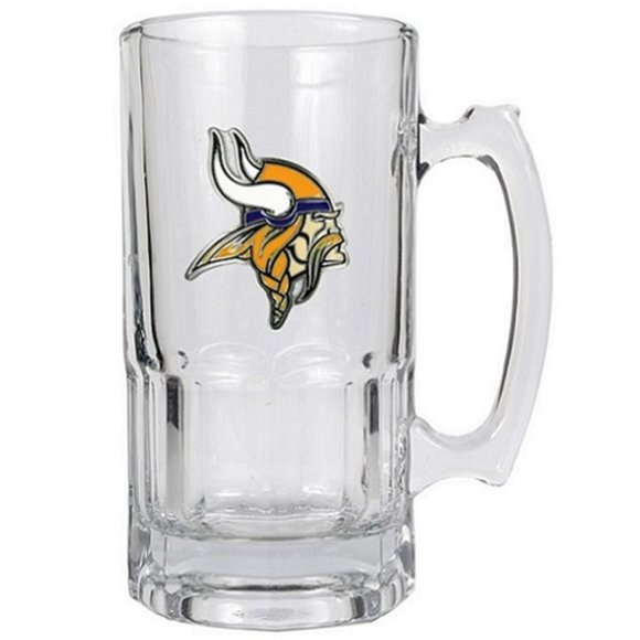 G. A. P. | Accessories | Minnesota Vikings Nfl Liter Glass Macho Mug ...